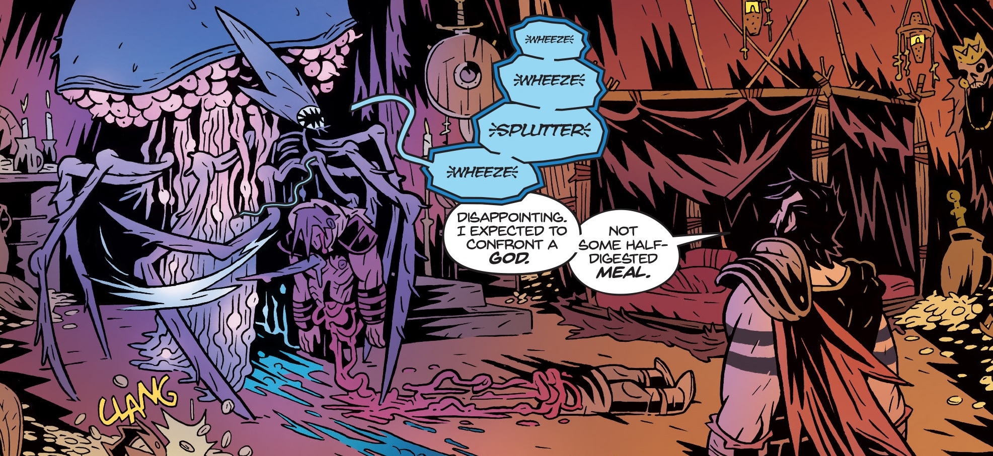 Sanctum Comicsum : The Spider King - James et Faye